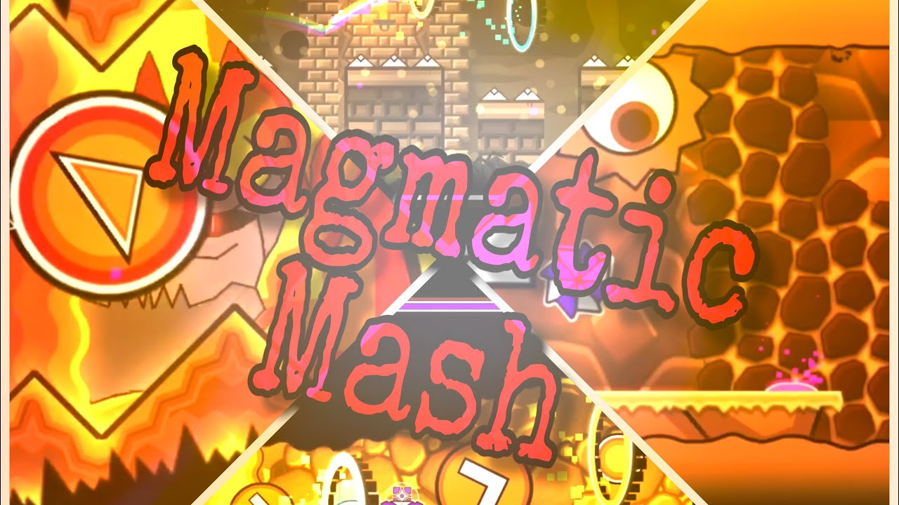 [Movil] Magmatic Mash By Alex112300 & More (Medium Demon) Geometry Dash ...