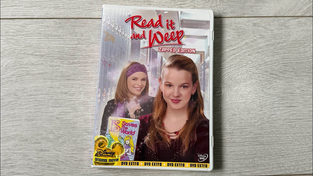 Disney Read It and Weep – Zapped Edition (2007) “DVD Unboxing” - YouTube