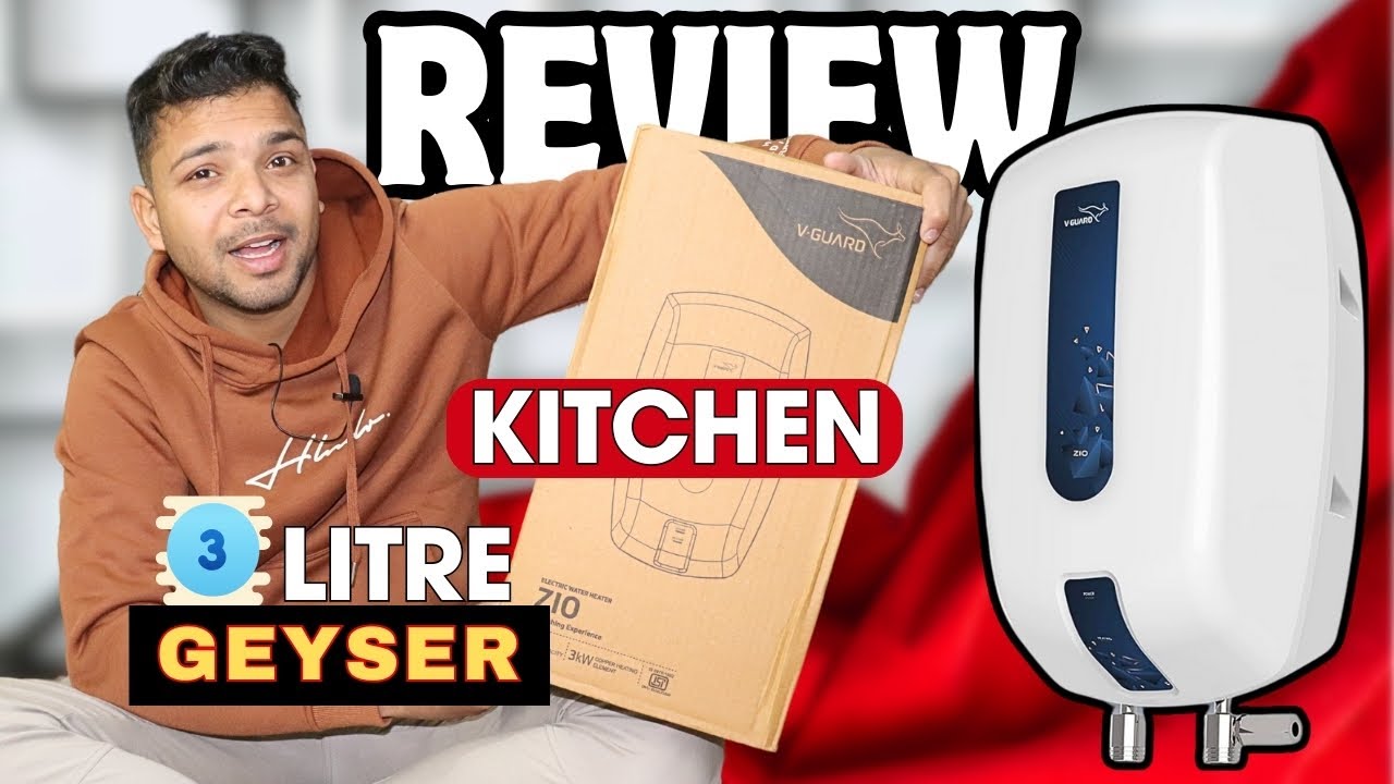 V-Gaurd Geyser | UNBOXING & REVIEW | Installation | How to Use | Best ...