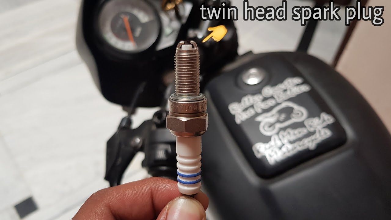 Truth behind the twin head spark plug || twin head spark plug for more ...