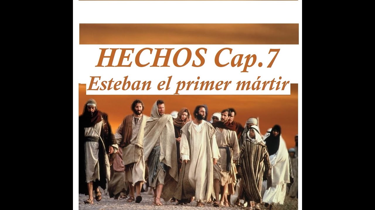 Hechos 7 Esteban el primer mártir - YouTube