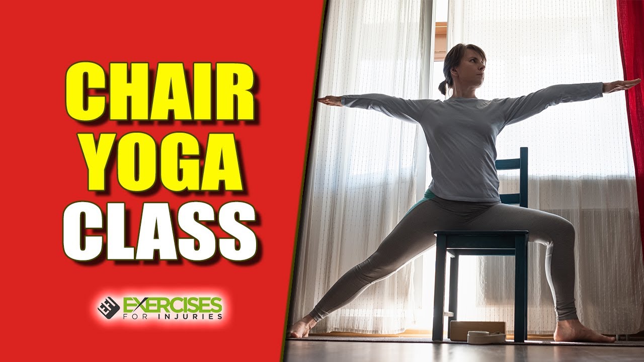 Chair Yoga Class - YouTube
