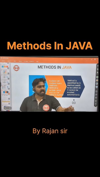 Methods In Java | By Rajan Sir - YouTube