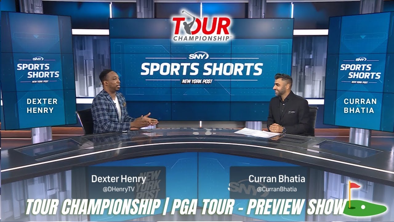 2024 PGA TOUR Championship Preview Show | SNY x New York Post Sports ...