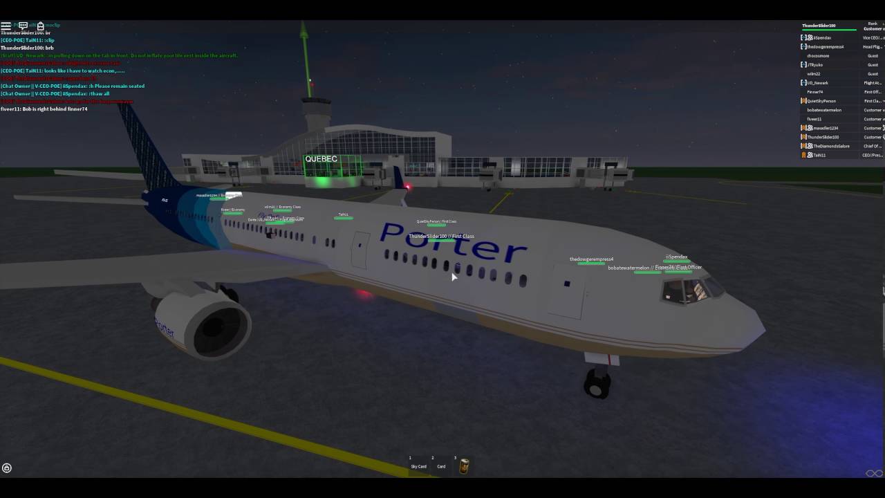 ROBLOX Porter Airlines 767-300ER Flight - YouTube