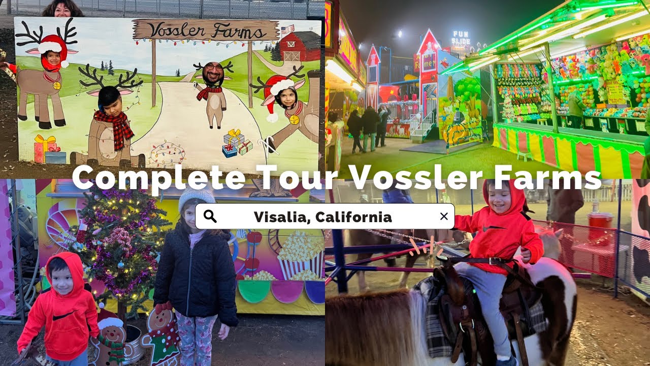 VISALIA, CA: Things to do | ICE SKATING, PONY RIDES & MORE - YouTube