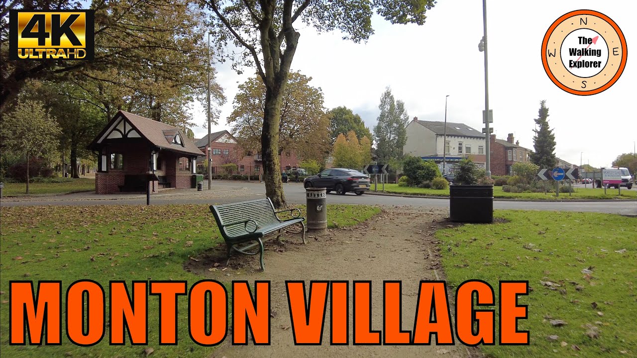 A Walk Around Monton Village in Salford | Monton Green, Monton Church ...