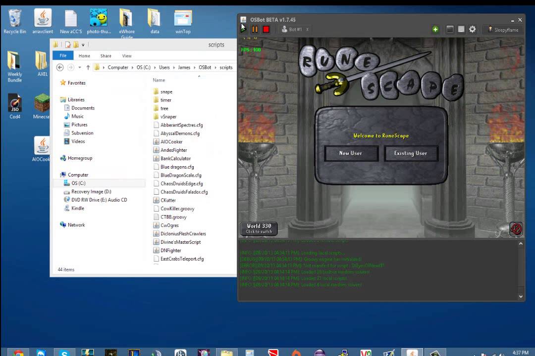 OSBot - how to add local scripts! - YouTube