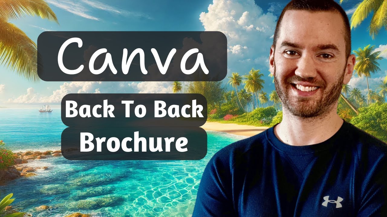 How To Make A Back To Back Brochure In Canva (2024) - YouTube