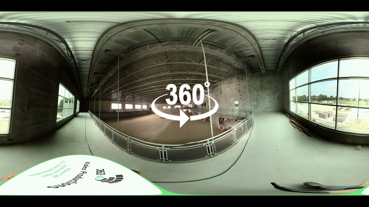 ARC Construction Site 360 Walk-through - Indoor Track - YouTube
