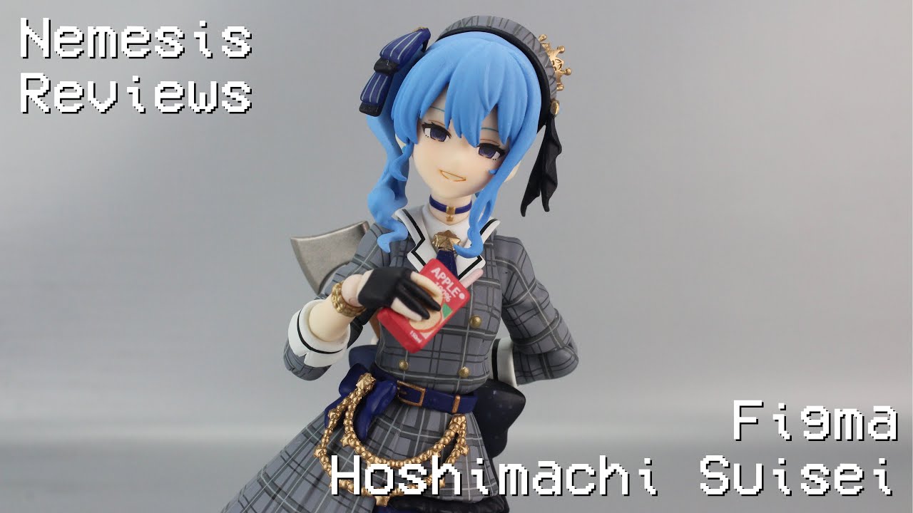 Nemesis Reviews Figma Hoshimachi Suisei - YouTube