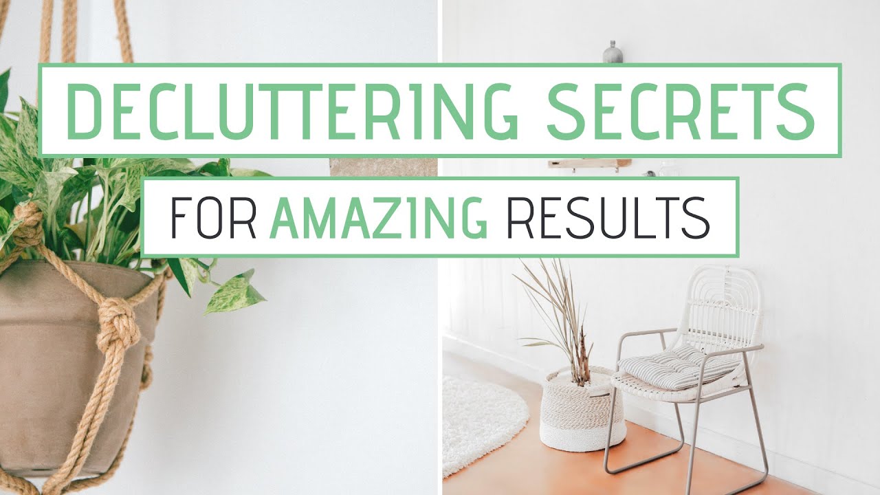 MINIMALIST LIVING » Decluttering SECRETS you need to know | Minimalism ...