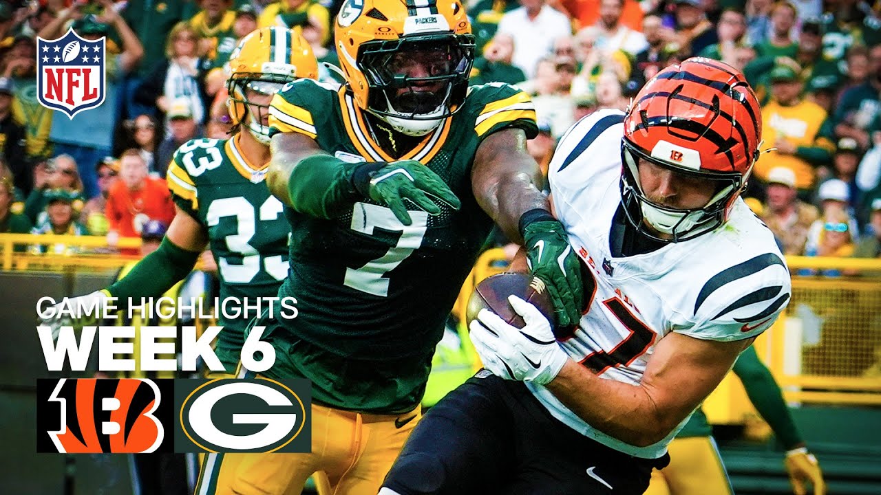 Highlights of Packers' 27-18 win over Bengals in Week 6