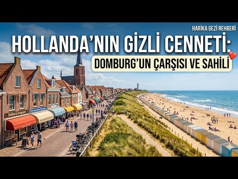 ​Hollanda’nın Gizli Cenneti: Domburg! (Hem Çarşı Hem Sahil)