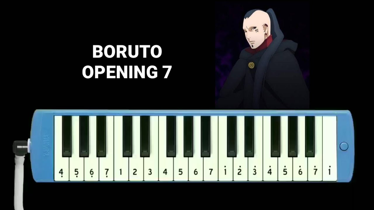 Not Pianika Boruto Opening 7 Hajimatteiku Takamatteiku - YouTube
