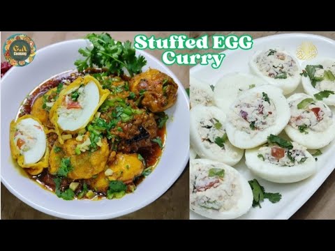 How to make stuffed egg curry||Stuffed EGG Curry|| - YouTube