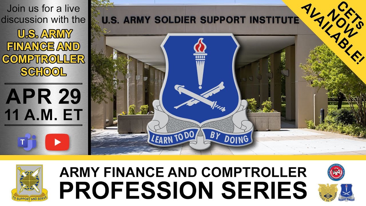 Army FC Profession Series: Finance and Comptroller School - YouTube