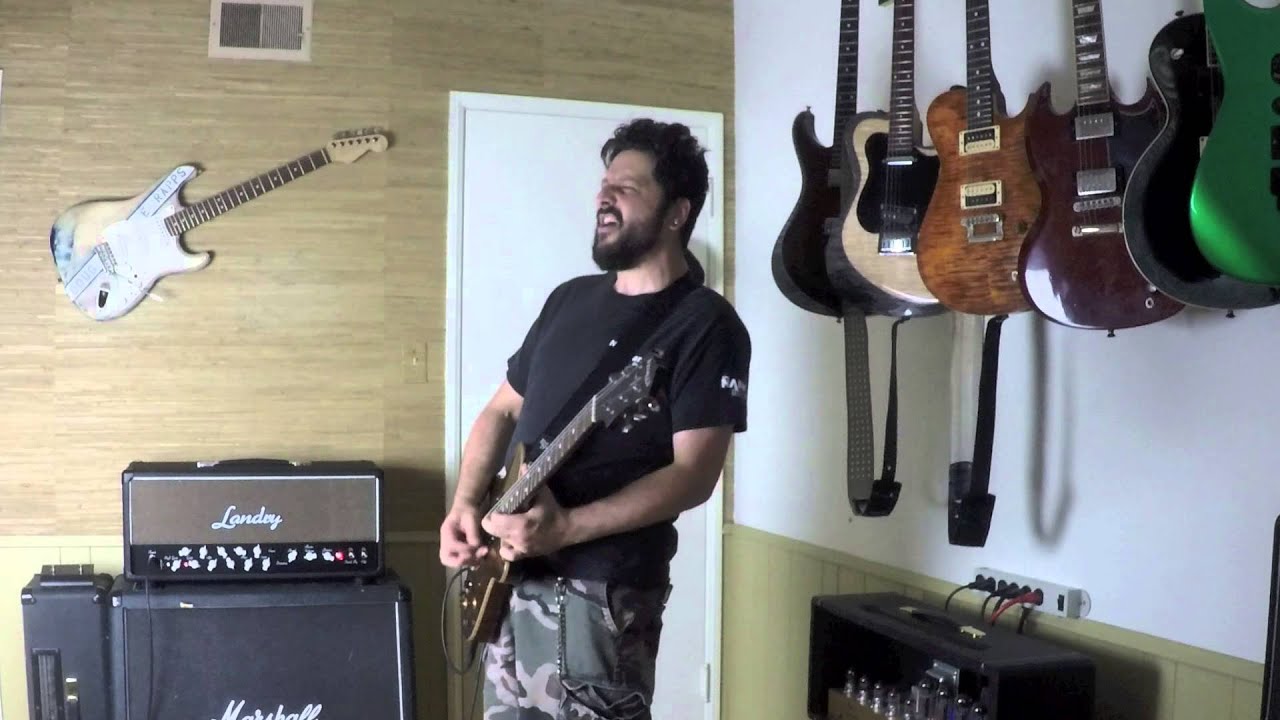 Landry G3 Amp- Doug Rappoport Heavy Blues/Rock Improv - YouTube