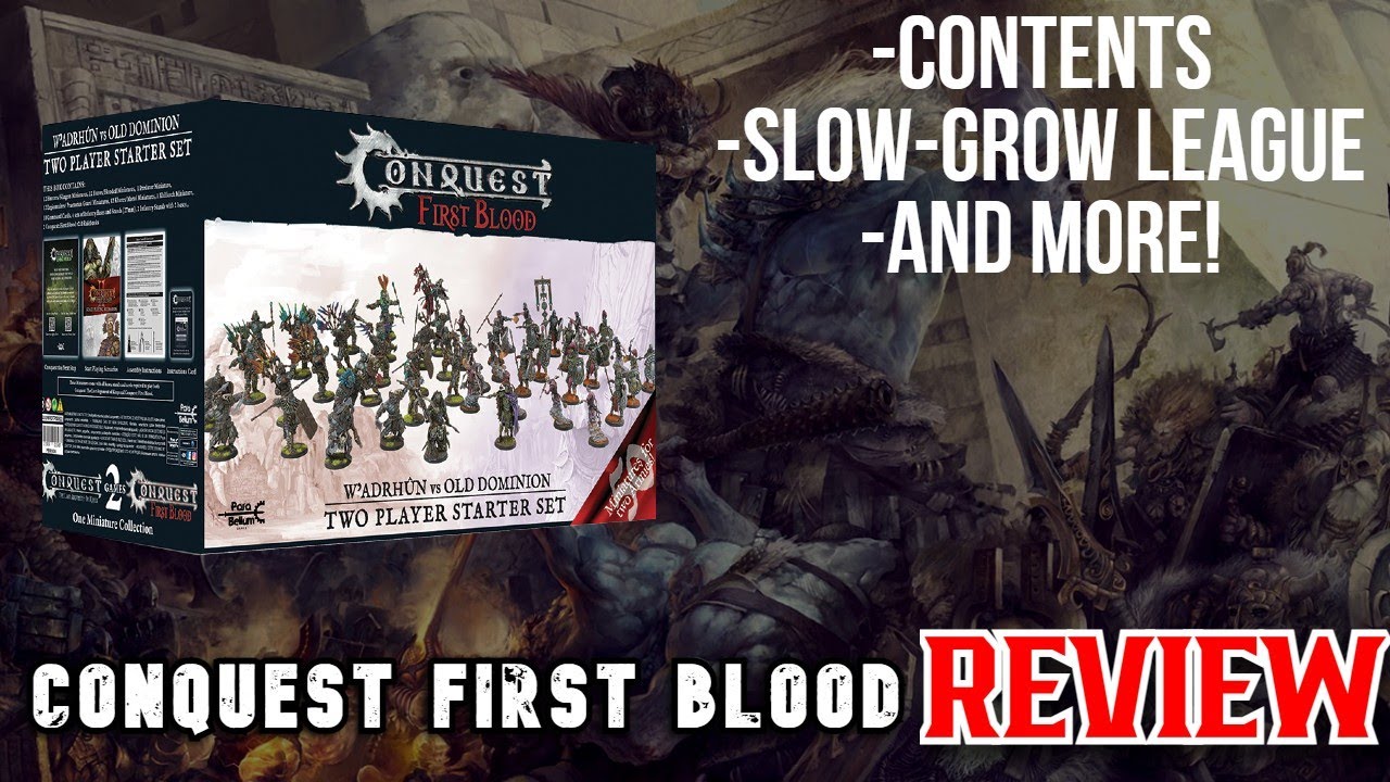 Conquest: First Blood 2.0 Set Review - YouTube