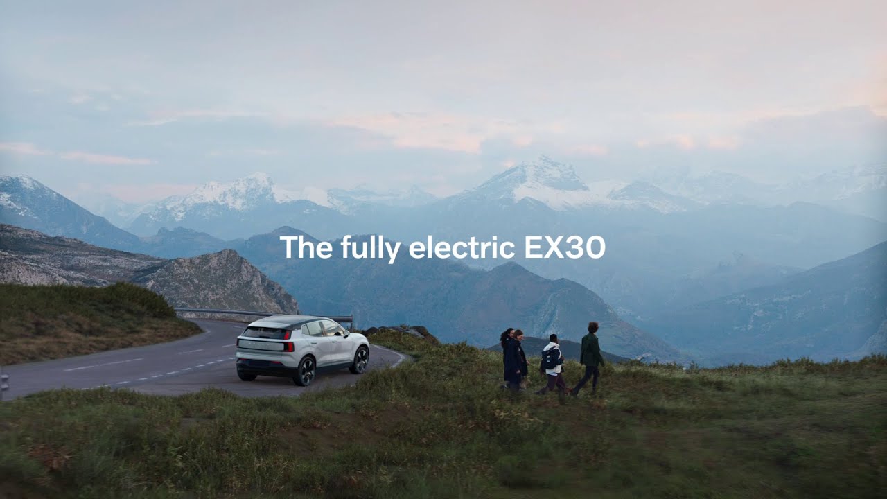 [VOLVO] The big surprise, The fully electric EX30 30s - YouTube