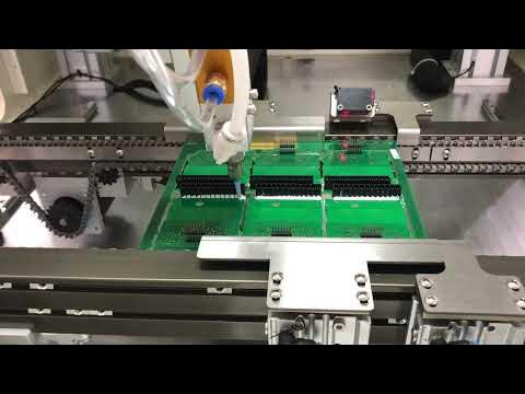 High Precision SMD Glue Dispensing Machine With Rotable Dispensing Head ...