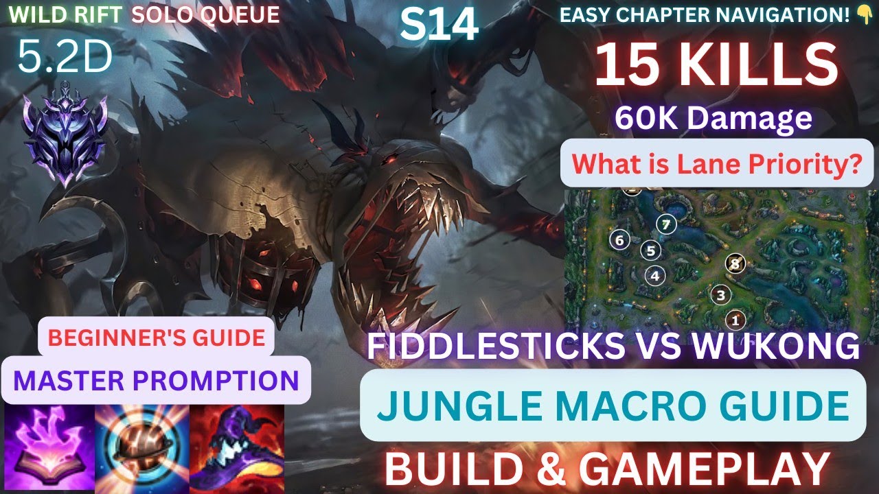Wild Rift Fiddlesticks Jungle Pathing Guide | Lane Priority Impact ...