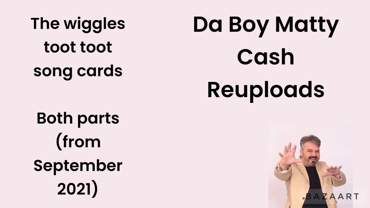 Toot toot Song cards (1999) (from September 2021) - YouTube
