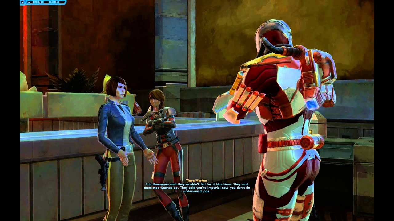 1 Swtor Bounty Hunter Rishi Class Mission Youtube