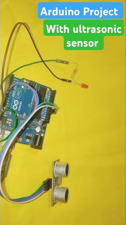 Control Led with Ultrasonic Sensor #shorts,#amazing - YouTube