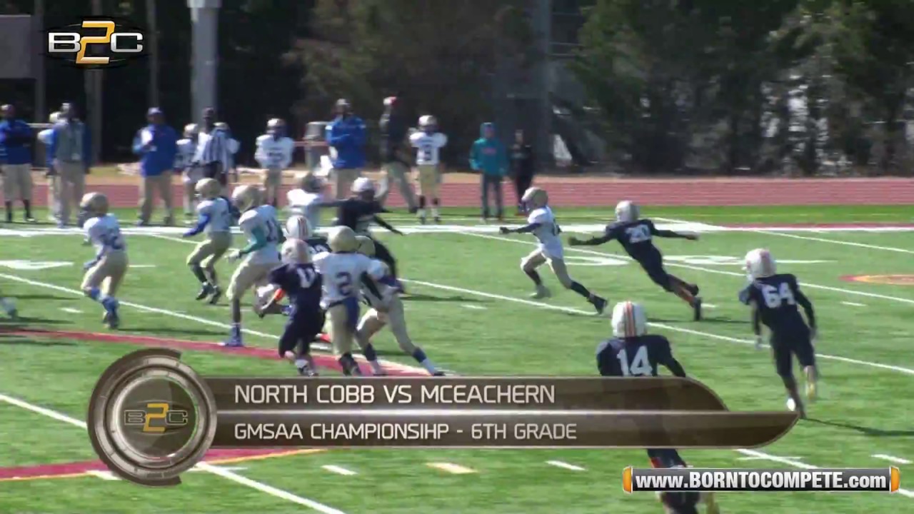 B2C: McEachern vs North Cobb - 6th Grade (GMSAA Championship) - YouTube