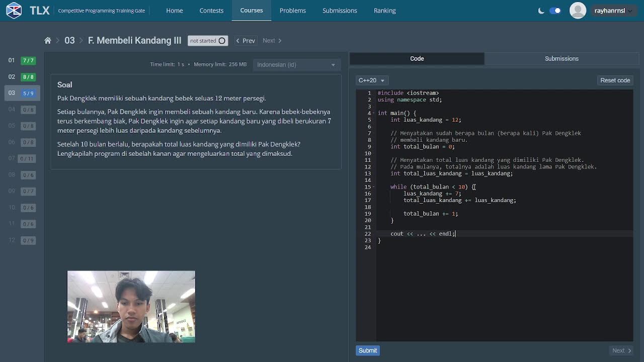Menamatkan TLX TOKI C++ BASIC - YouTube