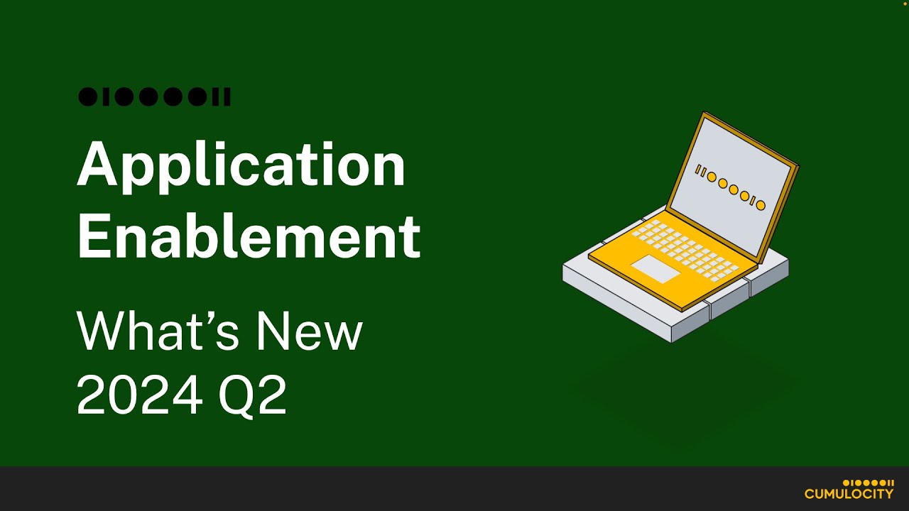 Cumulocity IoT 2024 Q2 | Application Enablement - YouTube