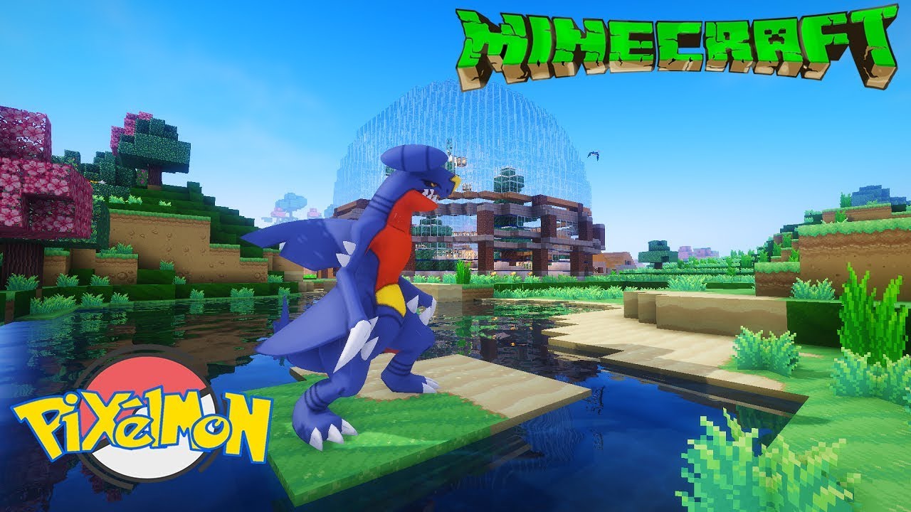 Minecraft Pixelmon+ Tập 13: Một Á Thần Cực kì nguy hiểm Garchomp Tái ...
