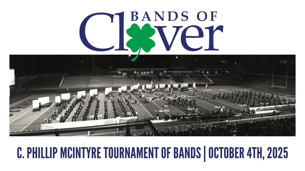 Clover Band performing at C. Phillip McIntyre Tournament of Bands ...