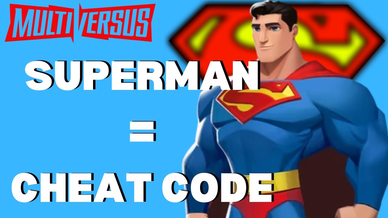 Superman is a CHEAT In Multiversus! - YouTube