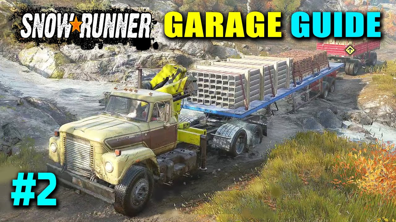 Finding Garage & Guide - SnowRunner Part #2 - YouTube