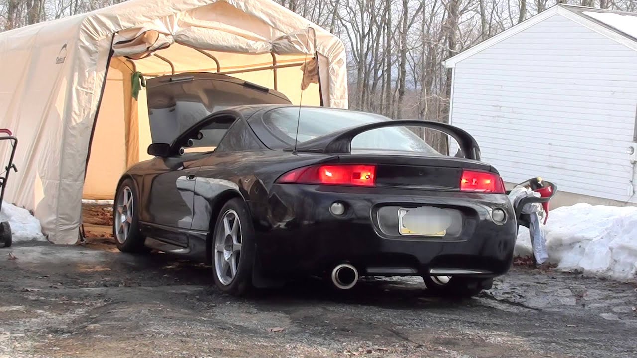 95 Eclipse GST Launch Control/Rev - YouTube