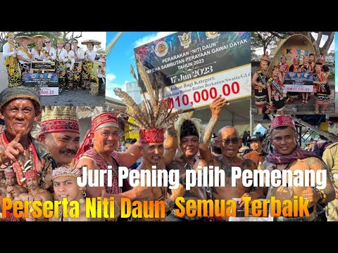 Borneo Diversity Culture,Perarakan Niti Daun Gawai Dayak 2023, Kuching ...