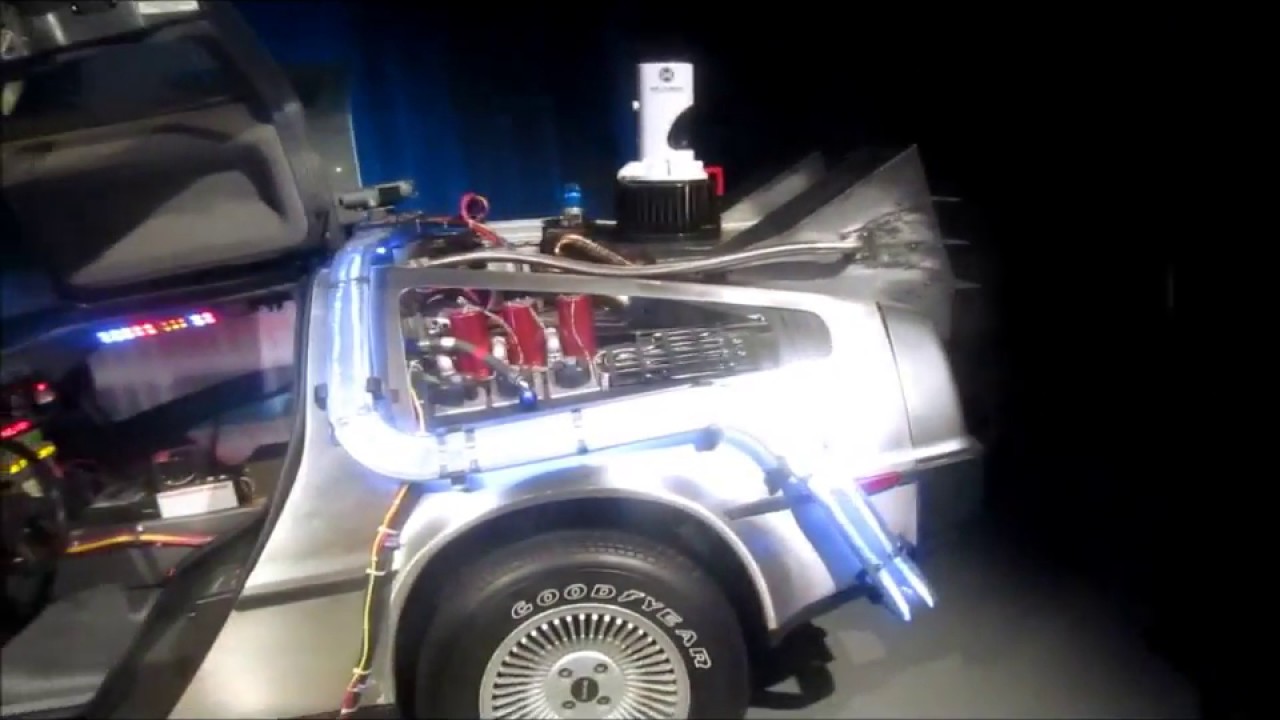 Delorean flux capacitor - YouTube