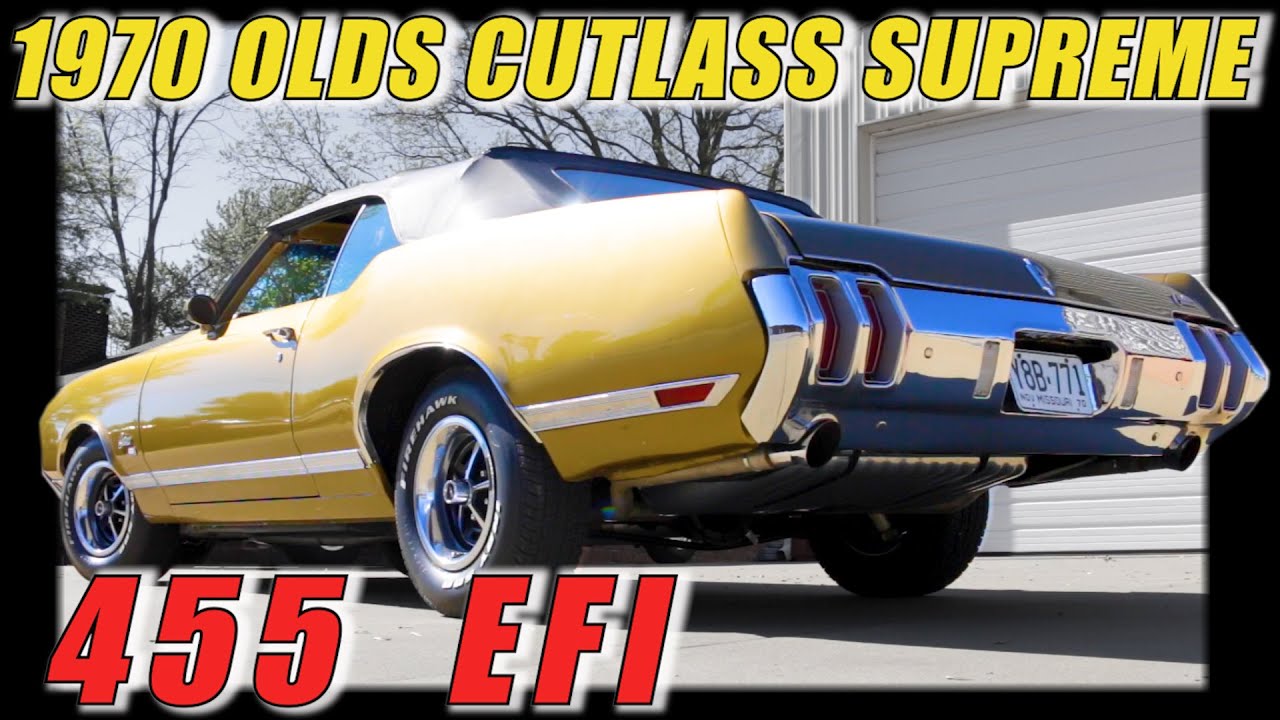 1970 Oldsmobile Cutlass Supreme Convertible 455 EFI V8 Speed & Resto ...