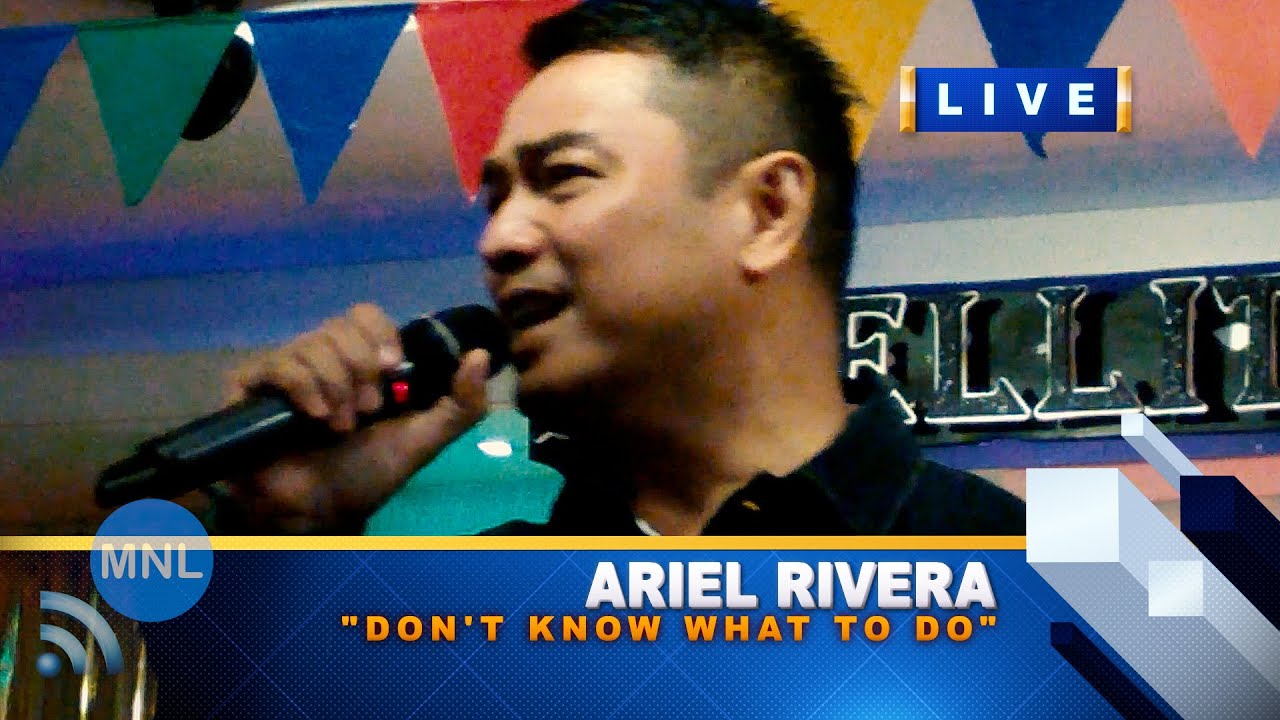 [8K UHD] DON'T KNOW WHAT TO DO (Ariel Rivera) Momentum Live MNL - YouTube