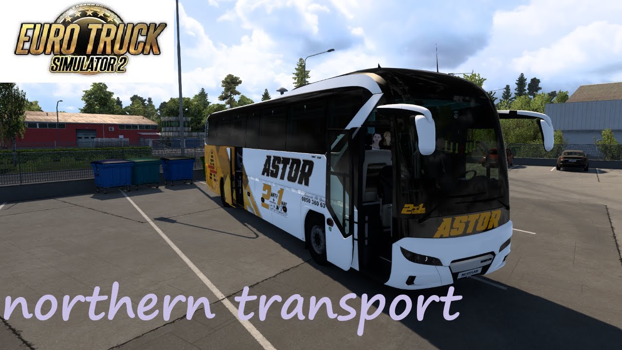 Eurotruck Simulator 2 - NEOPLAN NEW CITYLINER C 13 - northern transport ...