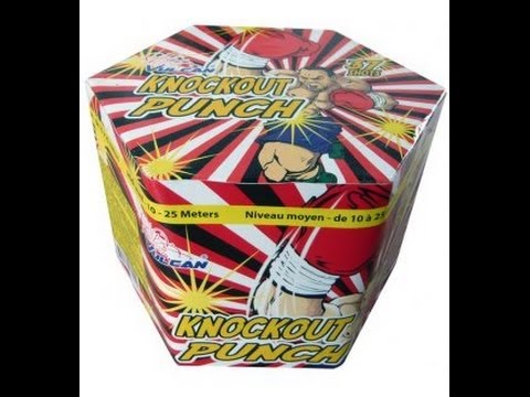 KNOCK OUT PUNCH - Vulcan Fireworks - YouTube