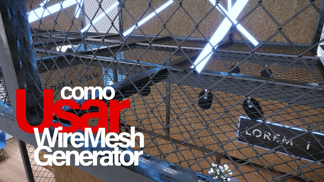Como usar o Wire Mesh Generator / How to use the Wire Mesh Generator ...
