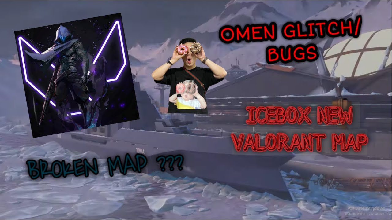 OMEN GLITCH/BUGS ON NEW ICEBOX MAP VALORANT INDONESIA - YouTube