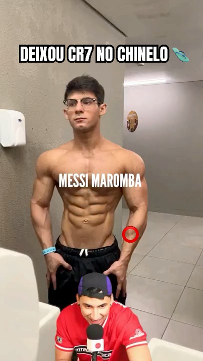 MESSI MENS PHYSIQUE DESTAQUE NA JUNIOR ! #musculação#shape # ...