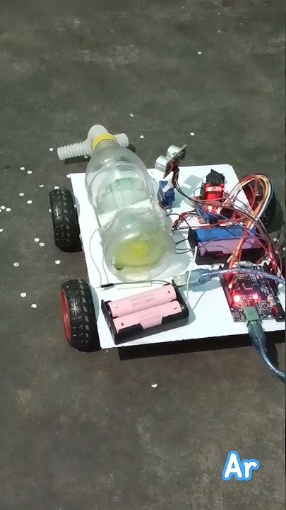Arduino based Automatic Vacuum Cleaner and Mopping #arduino #project #sunrobotronics - YouTube