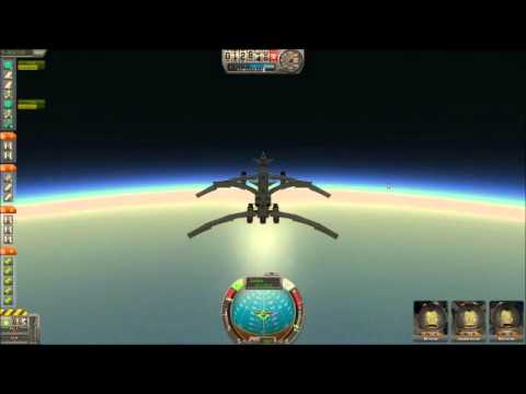 Dragonfly 2.0, low orbit space-plane with detachable wings -- Kerbal ...