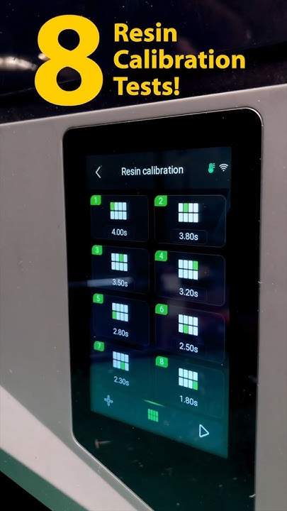 Elegoo SATURN 4 ULTRA: Resin Calibration Tool - YouTube