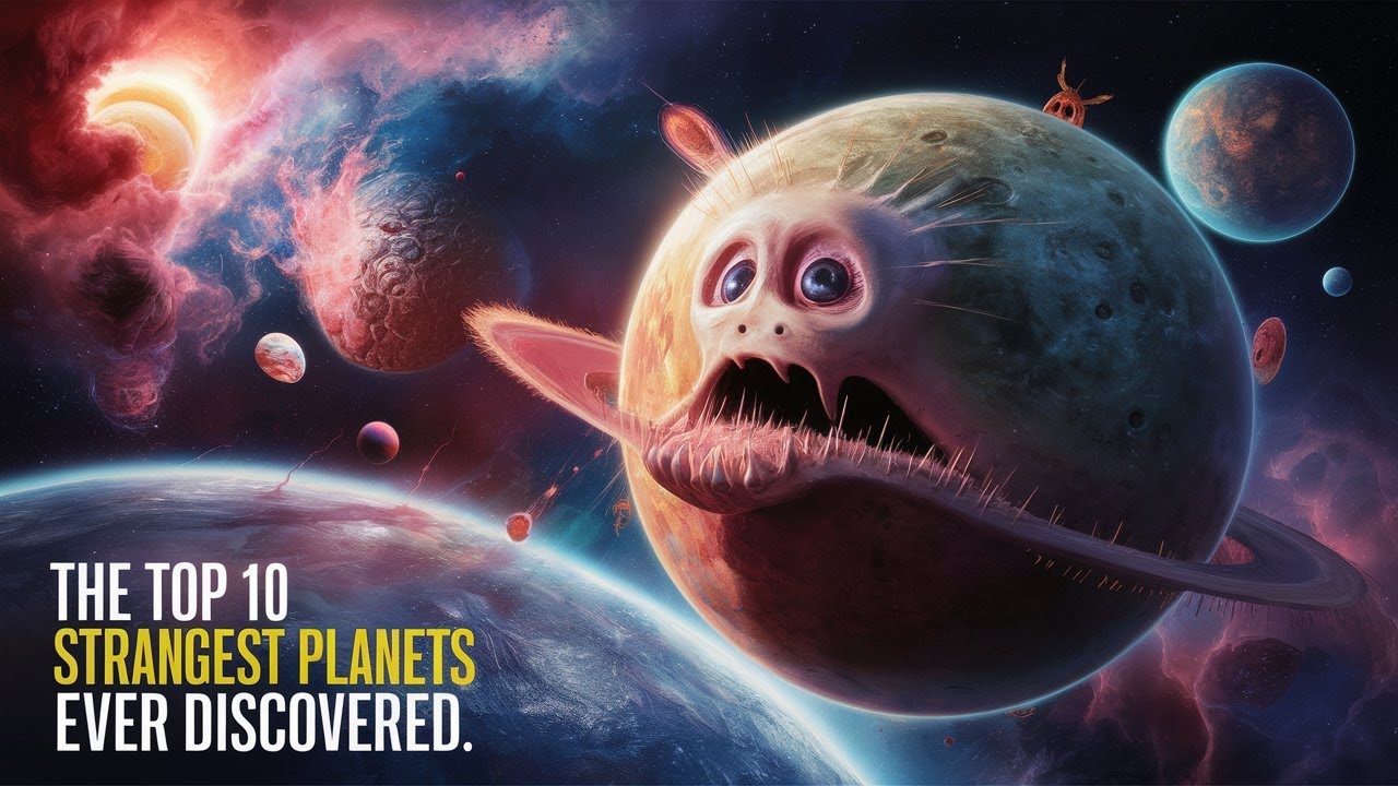 Top 10 Strangest Planets Ever Discovered #exoplanets # ...